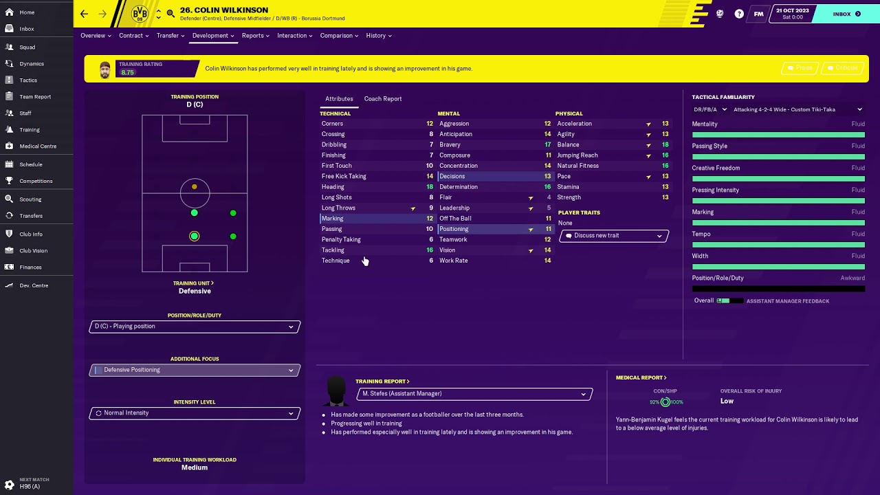 Showing how to Scout on Football manager 2020 - YouTube