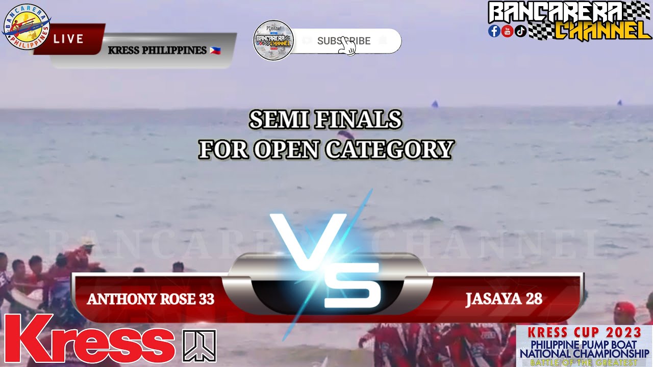 SEMI FINALS ROUND FOR OPEN CATEGORY | JASAYA VS ARP | KRESS CUP 2023 ...