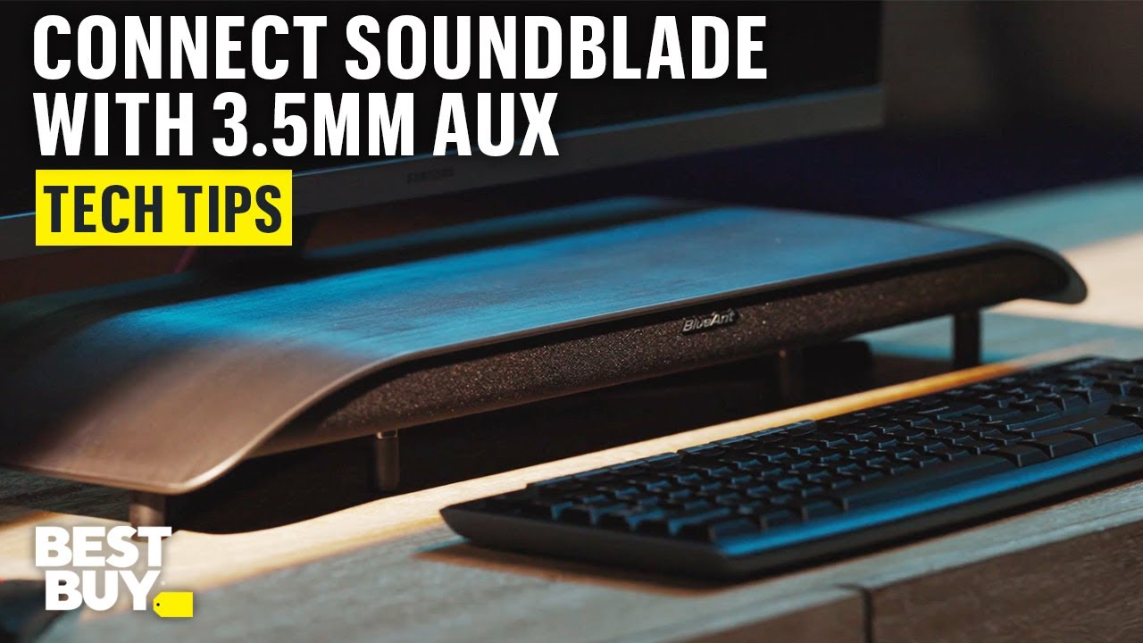 Using the BlueAnt Soundblade with a 3.5mm AUX Connection – Tech Tips ...