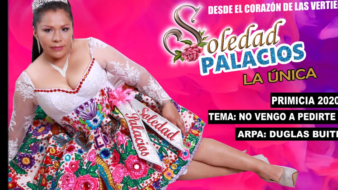 SOLEDAD PALACIOS QUIJANO - PRIMICIA 2020 TEMA:NO VENGO A PEDIRTE AMORES. AUTOR: MARIO MENDOZA ...