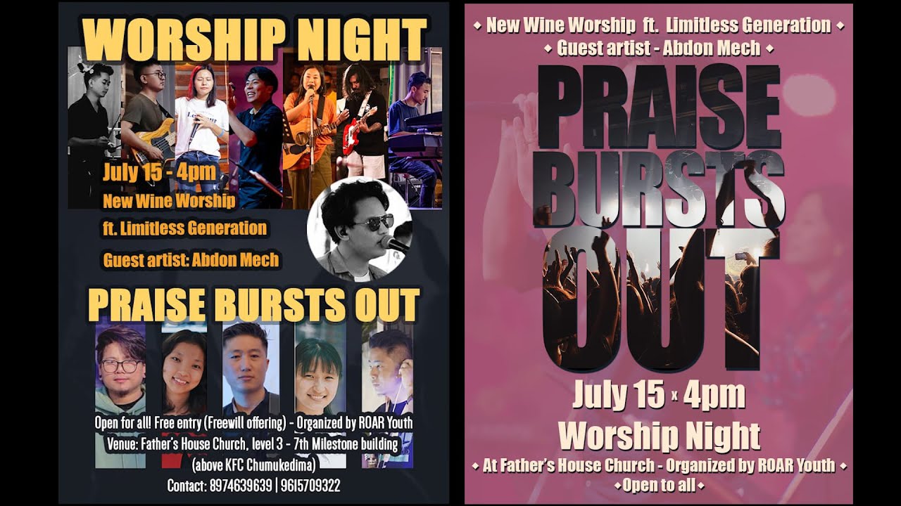 WORSHIP NIGHT (live) | PRAISE BURSTS OUT | NEW WINE WORSHIP ft ...