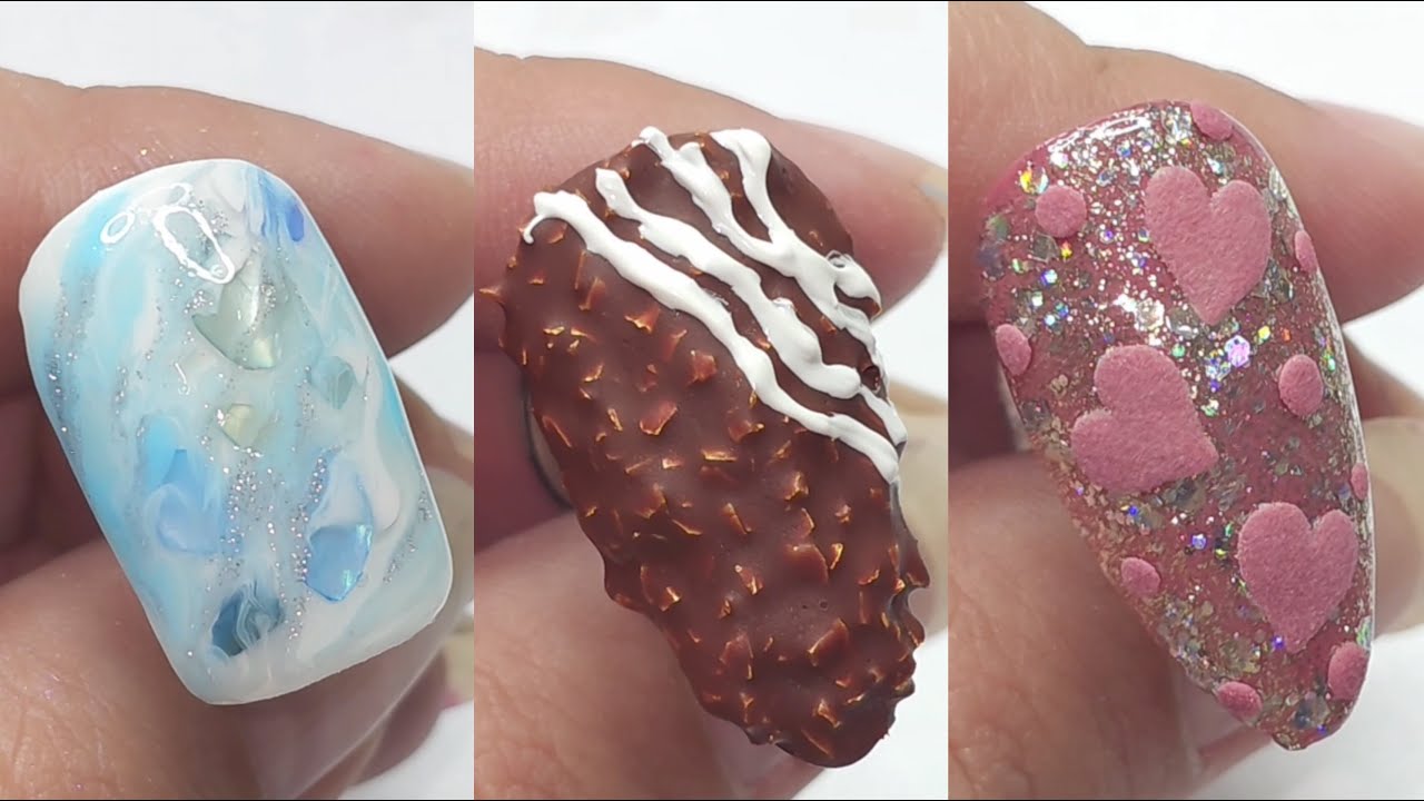 #459 how to design nails | professional nail art tutorial | nail art ...