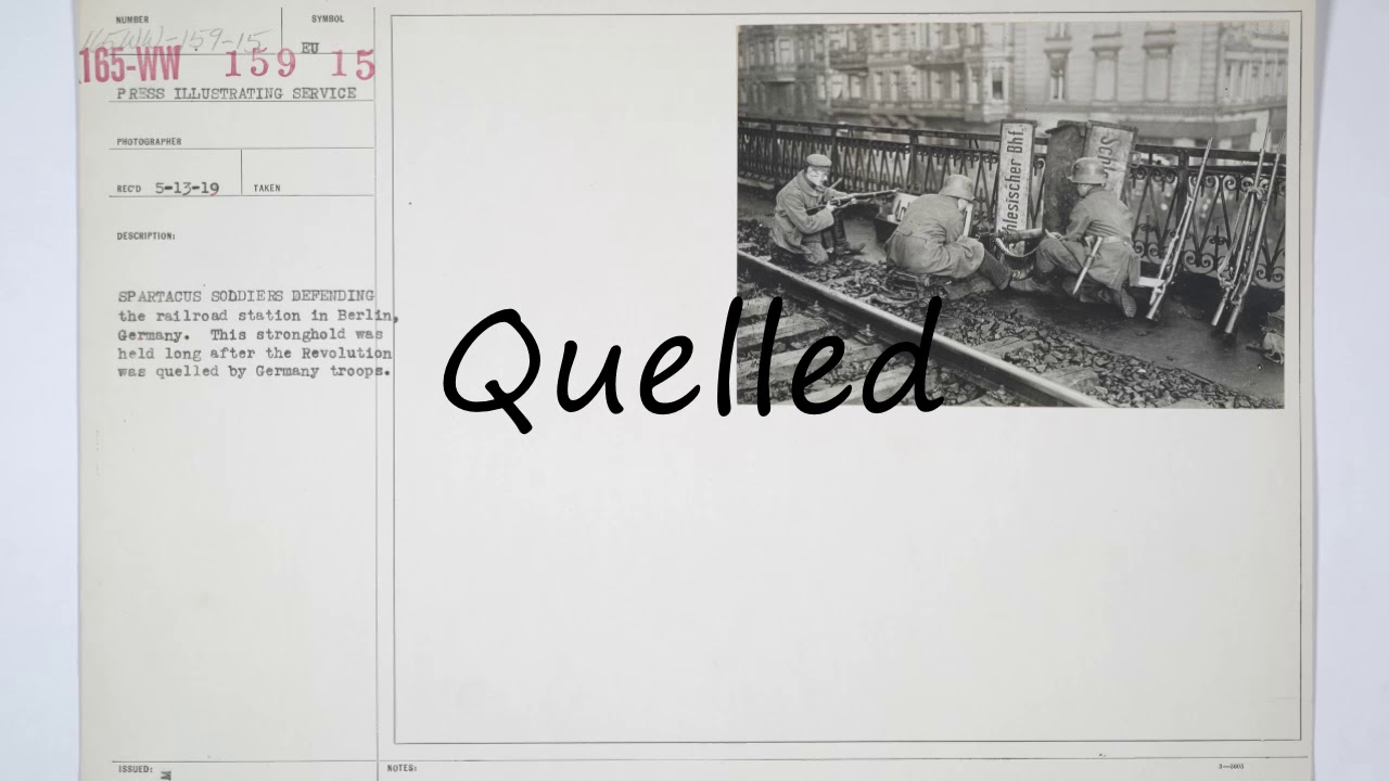 How to Pronounce Quelled? - YouTube