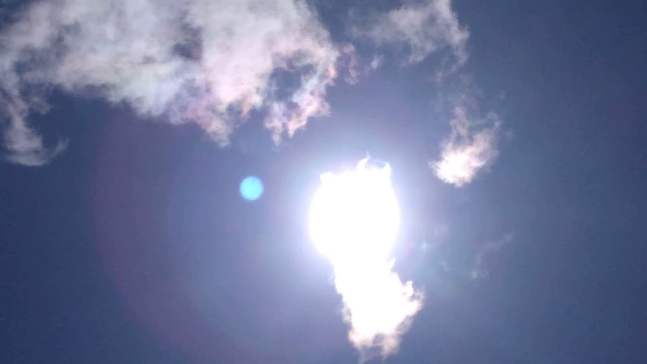 Gorgeous Orbs, colors, around Sun and in clouds! 🤪😊 - YouTube