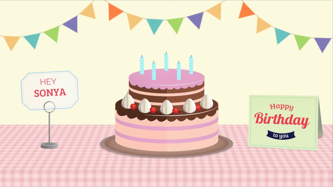 Happy Birthday Sonya - YouTube