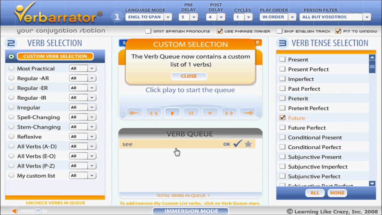 Conjugate Spanish Verb ver - YouTube