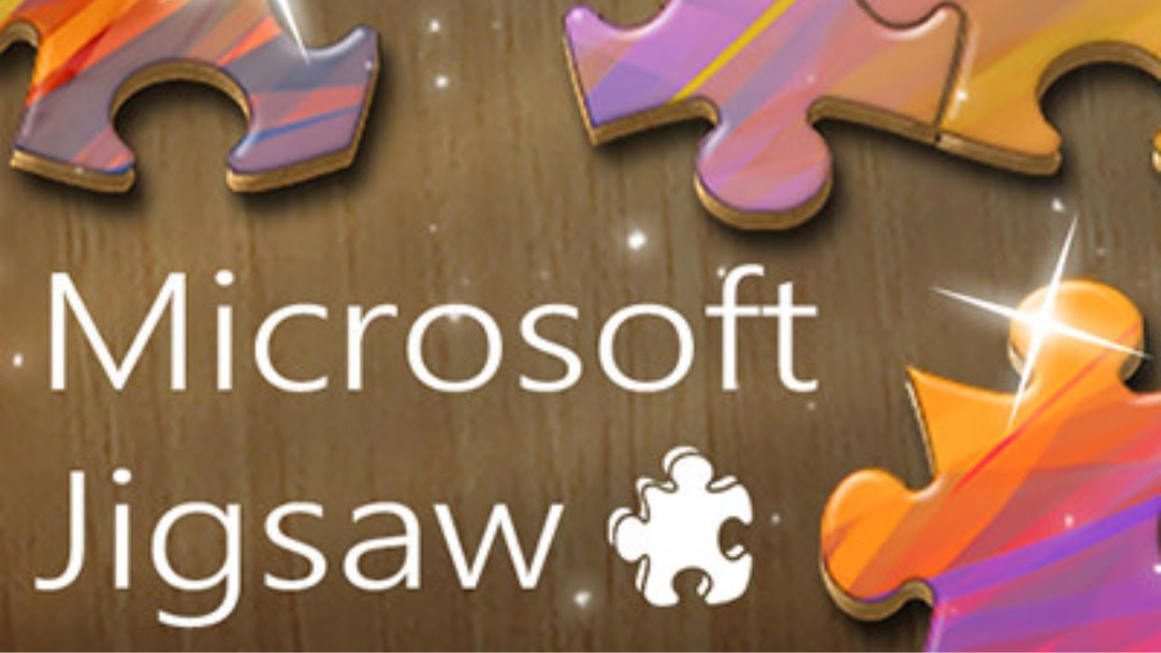 Microsoft made a jigsaw puzzle game? - YouTube