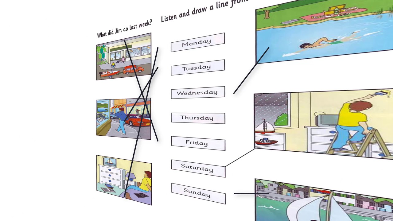 Movers 1 - Test 3 - Part 3 - Listening with Answer Booklet - YouTube