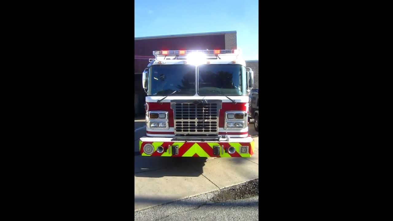 Pittsburgh Bureau of Fire NEW Engine 10 (front) - YouTube