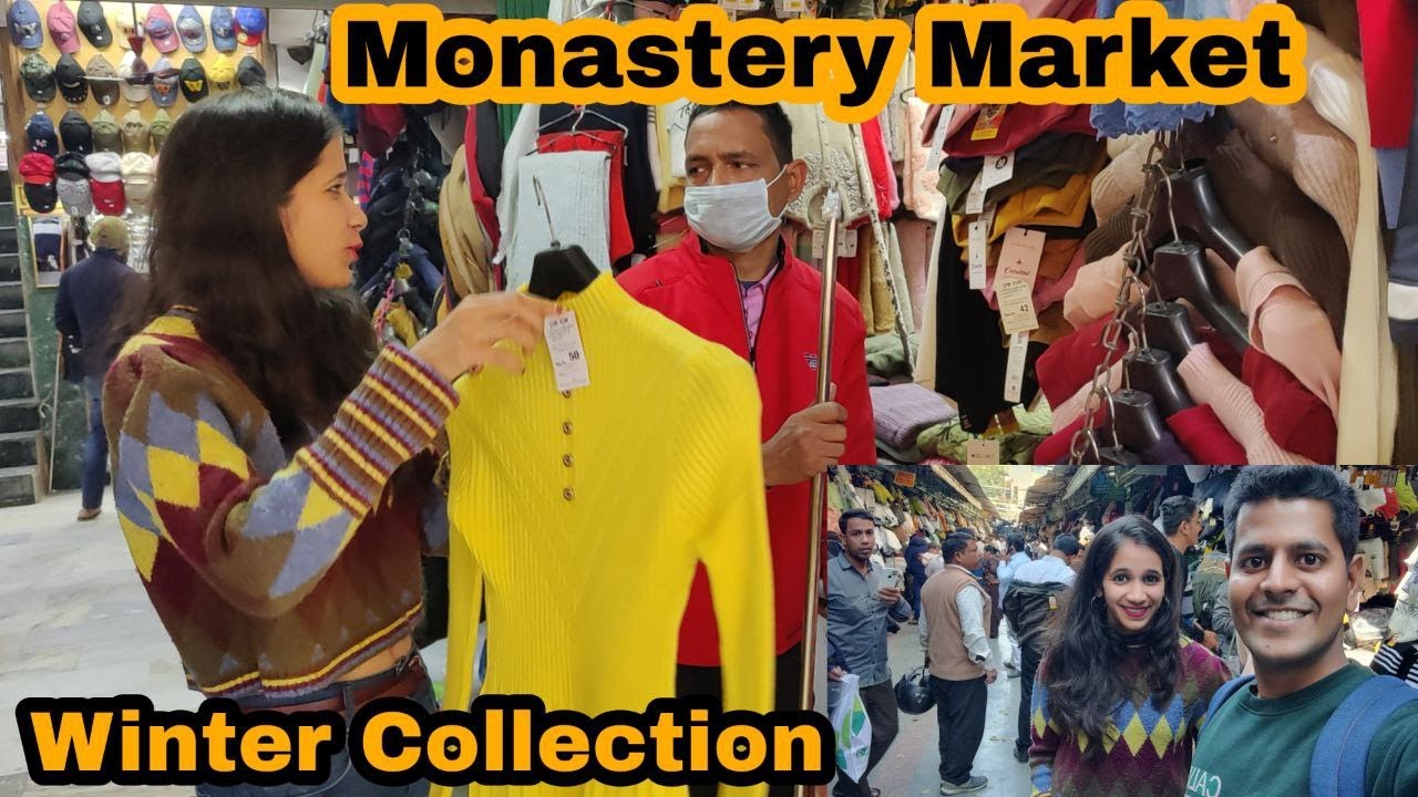 Monastery Market Delhi | winter collection|| tibetan market in Delhi ...