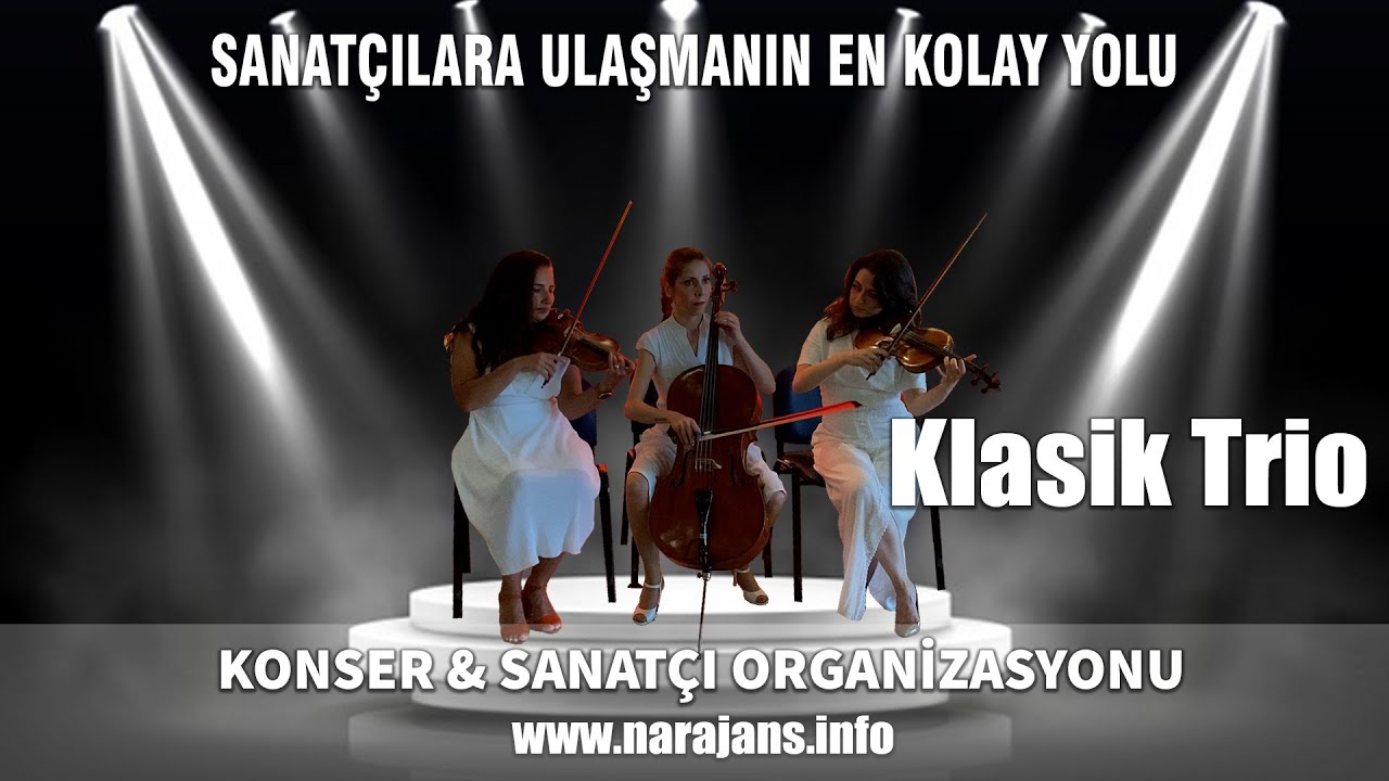 Klasik Trio #klasiktrio #trio #NarAjans #müzik #konser #organizasyon # ...