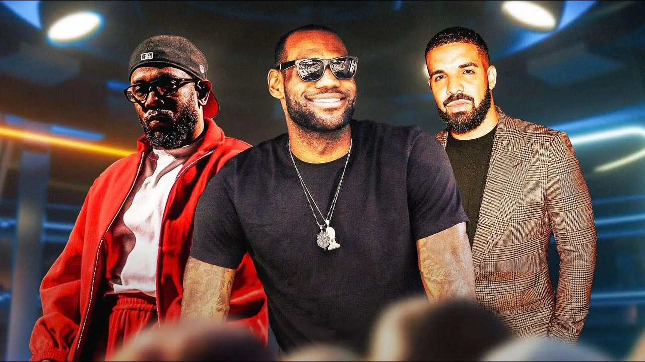 DRAKE'S FIGHTING IRISH FREESTYLE ADDRESSING LEBRON AND KENDRICK - YouTube