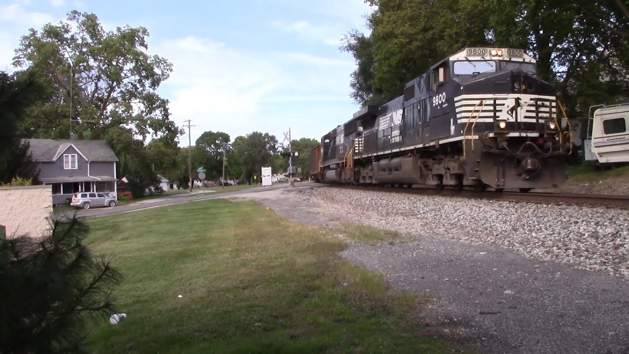 NS 9800 and NS 6732 in Delphi, Indiana - YouTube
