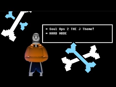 Soul Ops 2 THE J/Underswap Papyrus Boss fight Theme - YouTube