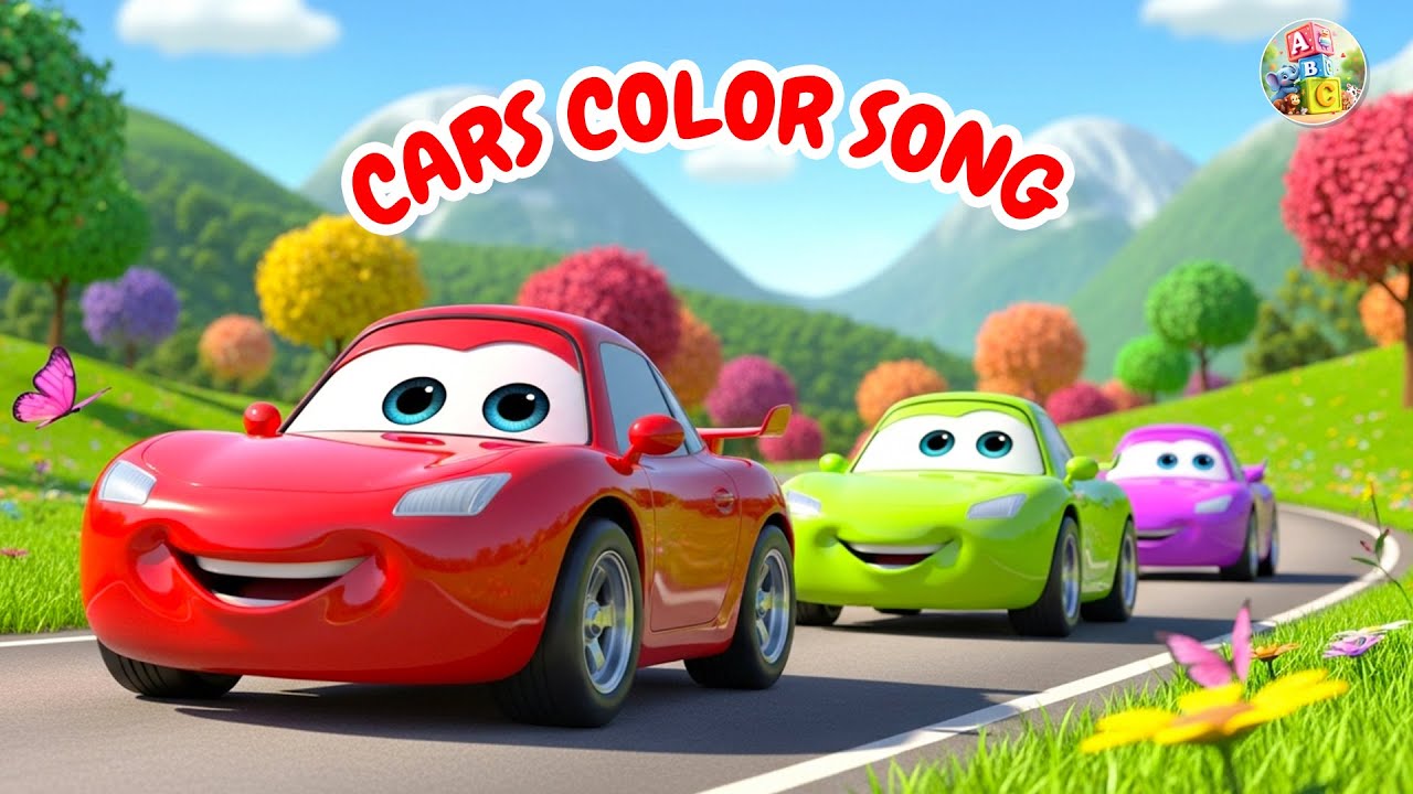 Cars Color Song | Colors Learning Song for Kids | Let’s go on a ...