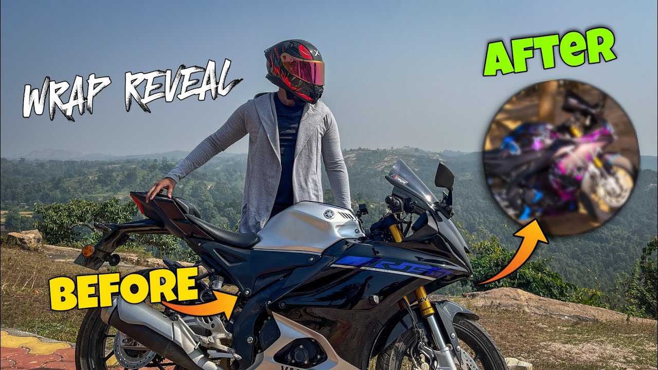 Wrap Reveal & Complete Details ⚡️ Zeno Project Completed ️ r15 motovlog ...