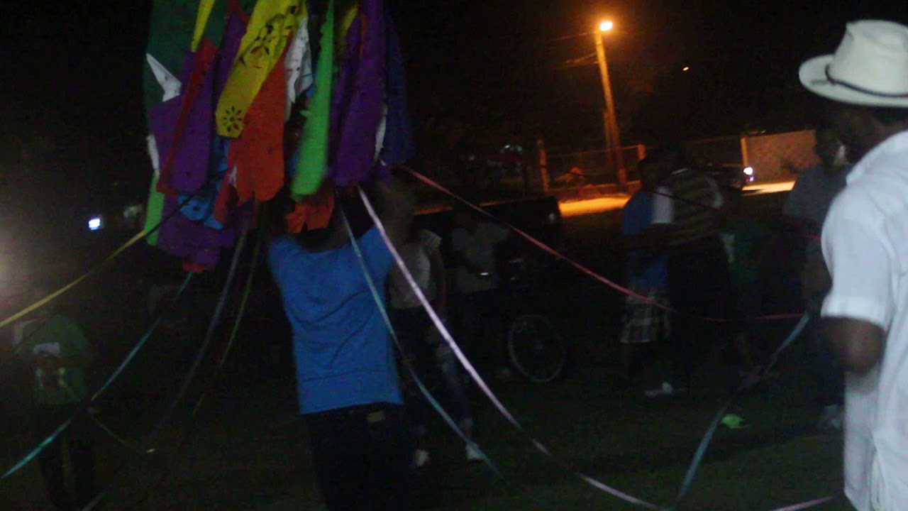 Hog Head Dance with ribbons - YouTube