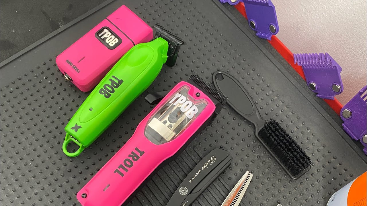 TPOB Troll Clipper and TPOB X Trimmer. Low Taper - YouTube
