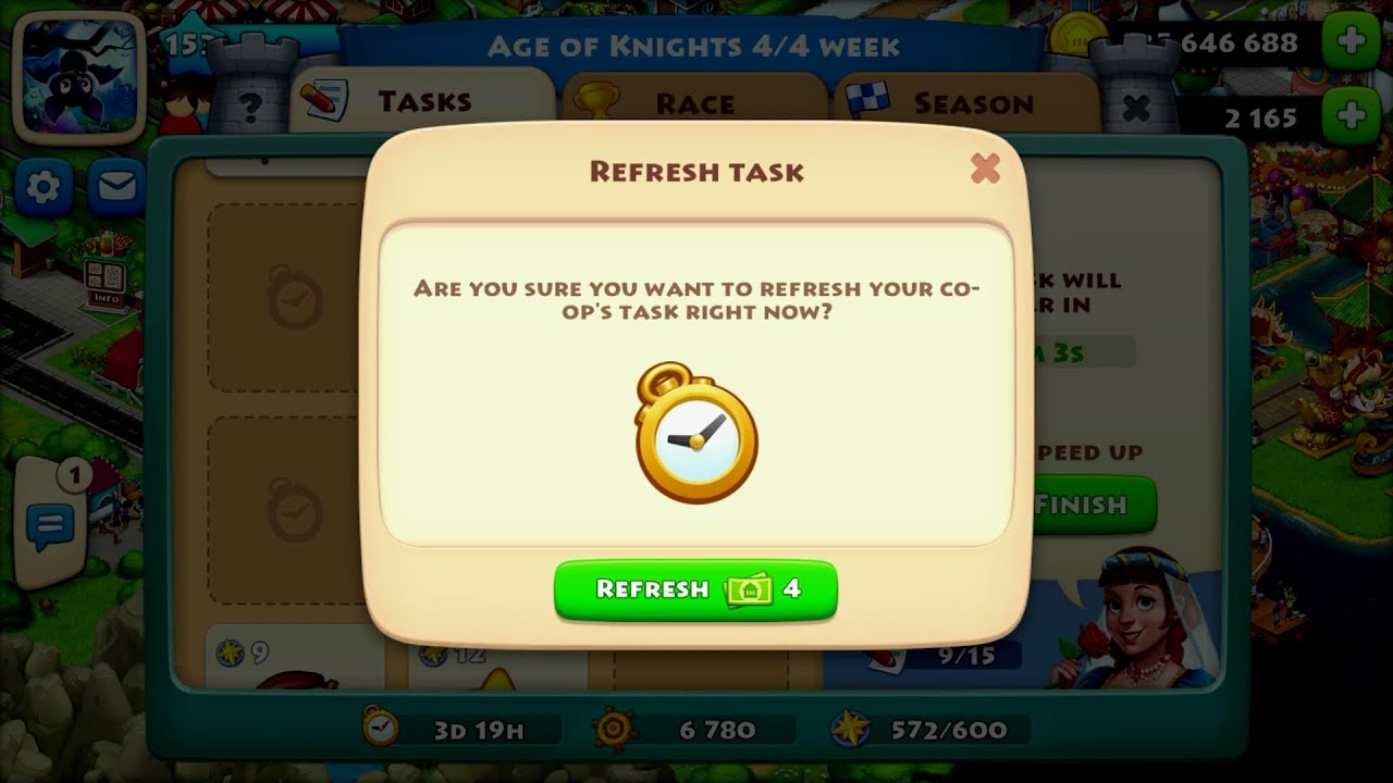 TOWNSHIP Refreshing Task Board for Relay Task !!! - YouTube