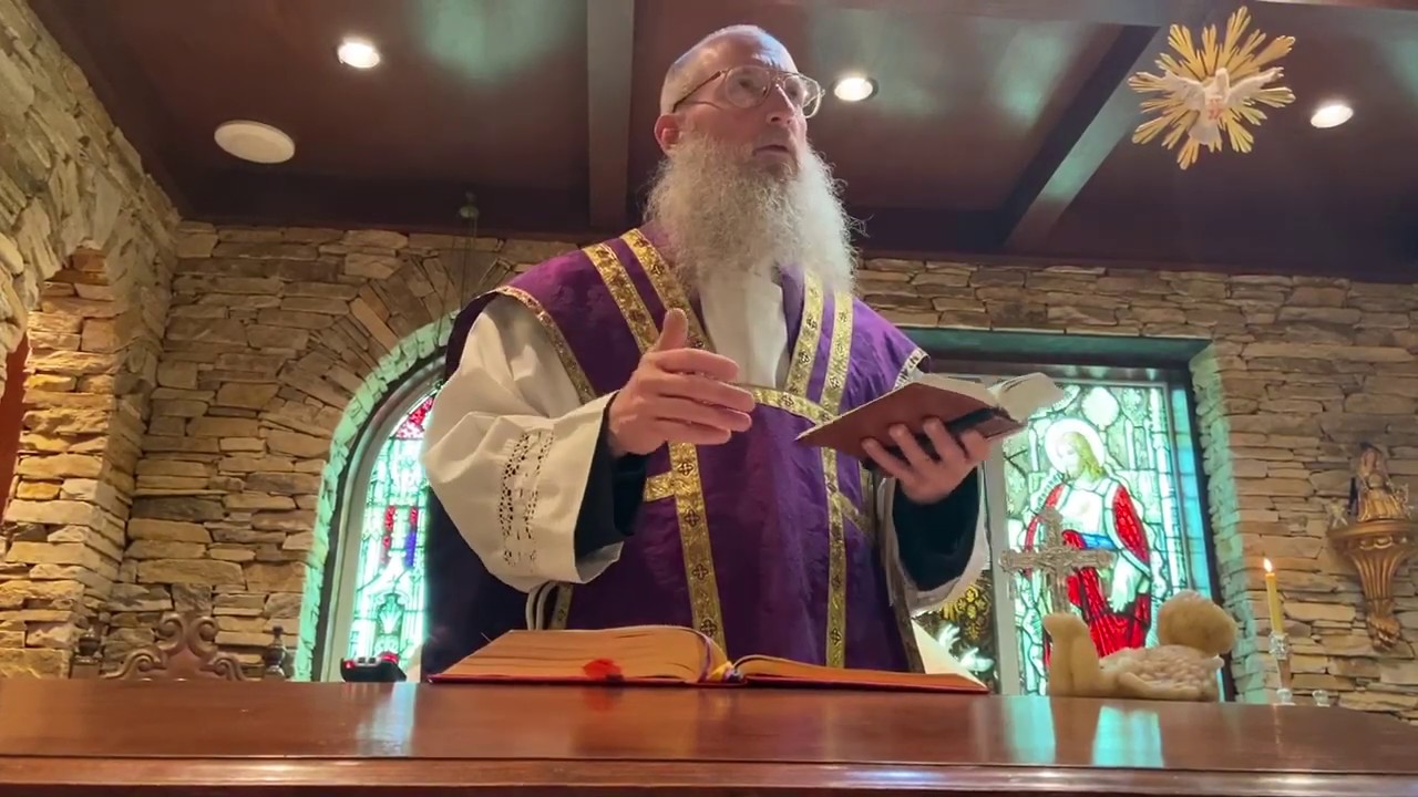 Fr. Martin Flum Homily 3/22/20 - YouTube