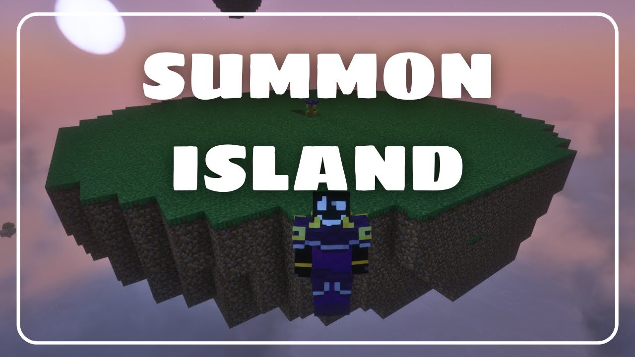 How to summon a floating Island - Ars Nouveau - 1.20.1 - YouTube