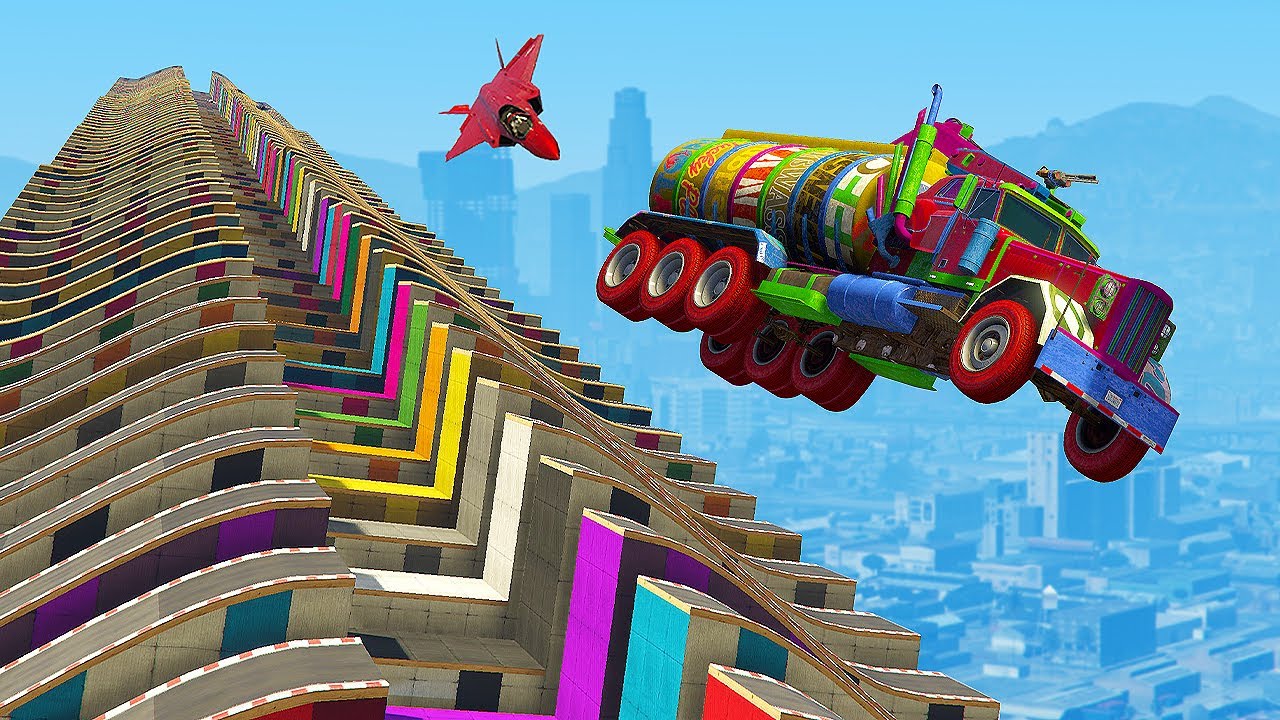 This GTA 5 race was a work of art - YouTube