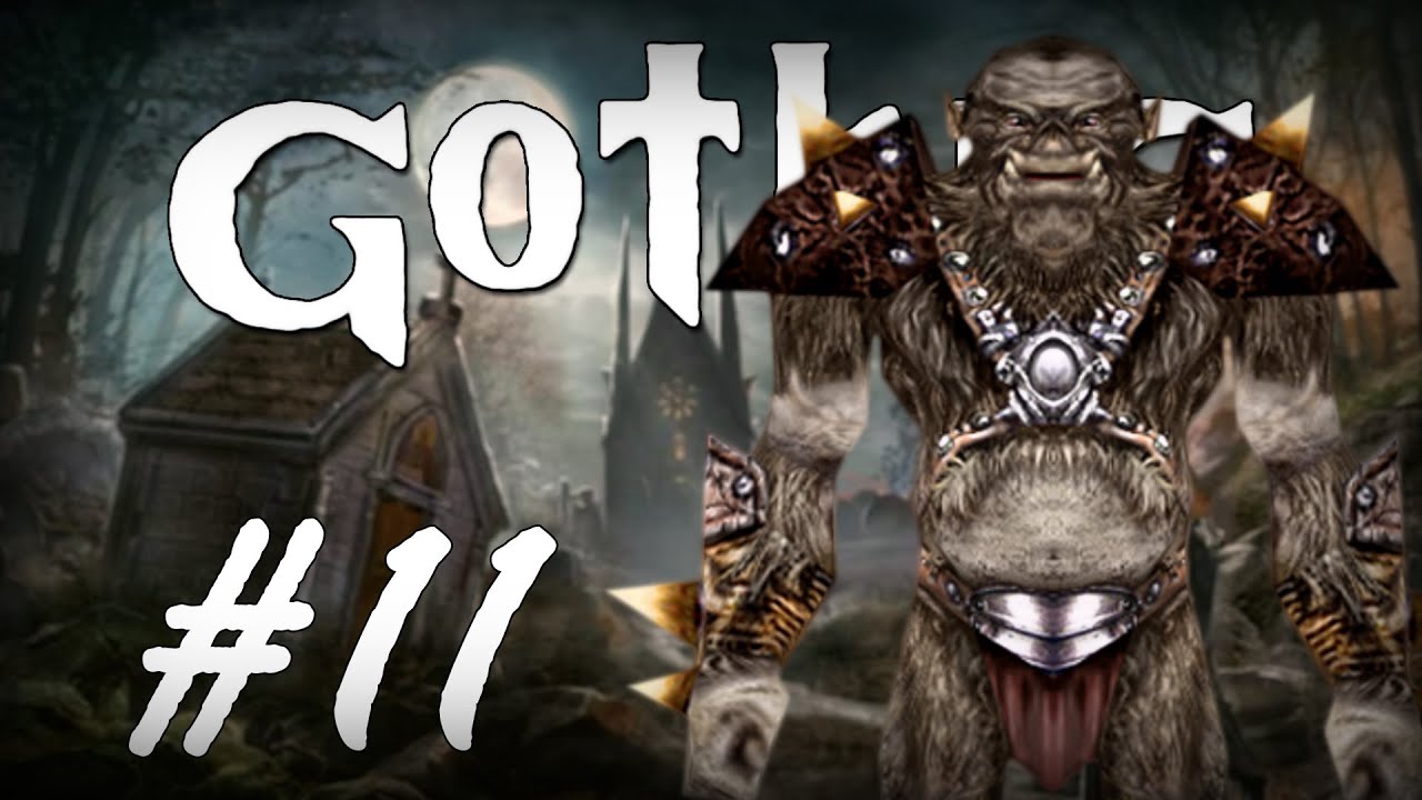 GOTHIC 1 [Part 11] English Gameplay (with facecam) | “Orc Cemetery ...
