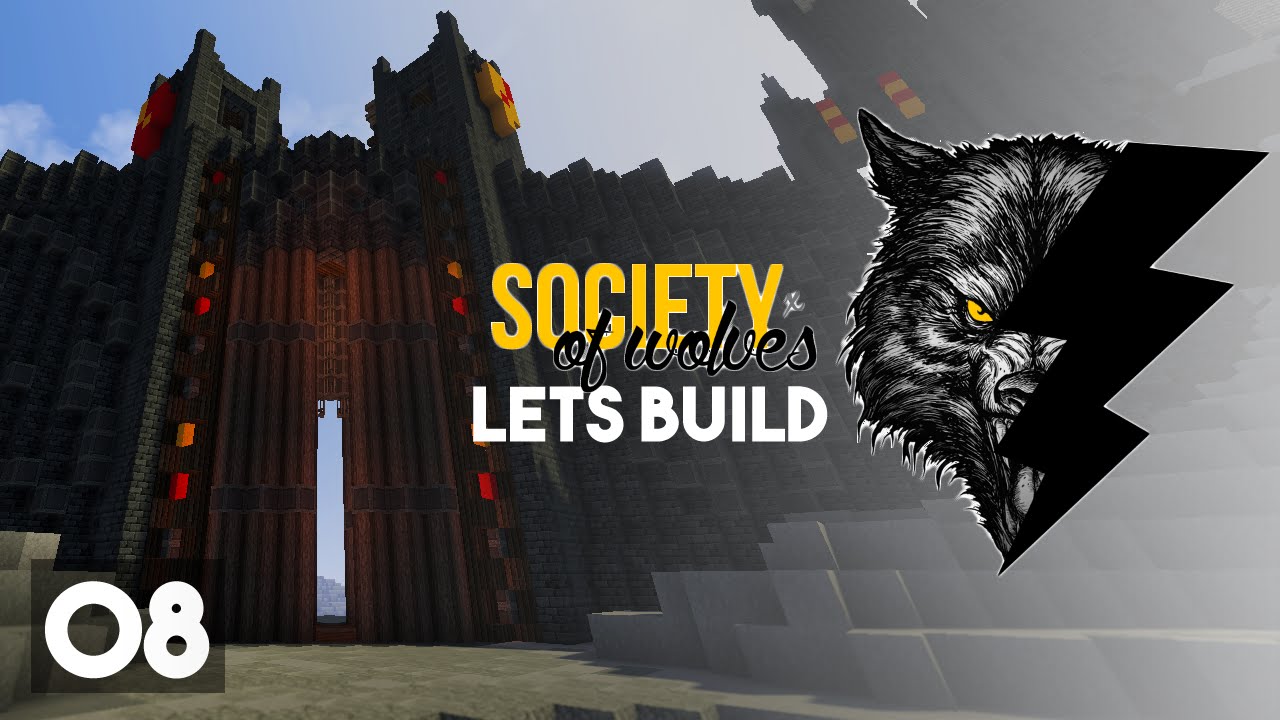 Minecraft Lets Build :: The Iron Gate! :: Society of Wolves Part 8 ...