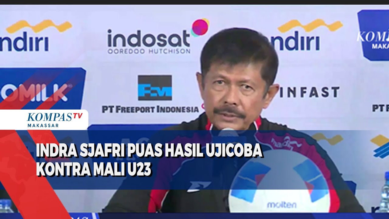 Indra Sjafri Puas Hasil Ujicoba Kontra Mali U23 - YouTube