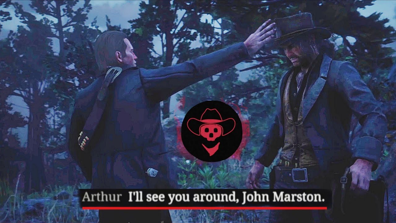 Arthur not Maintaining eye contact with John to say goodbye is a cool ...