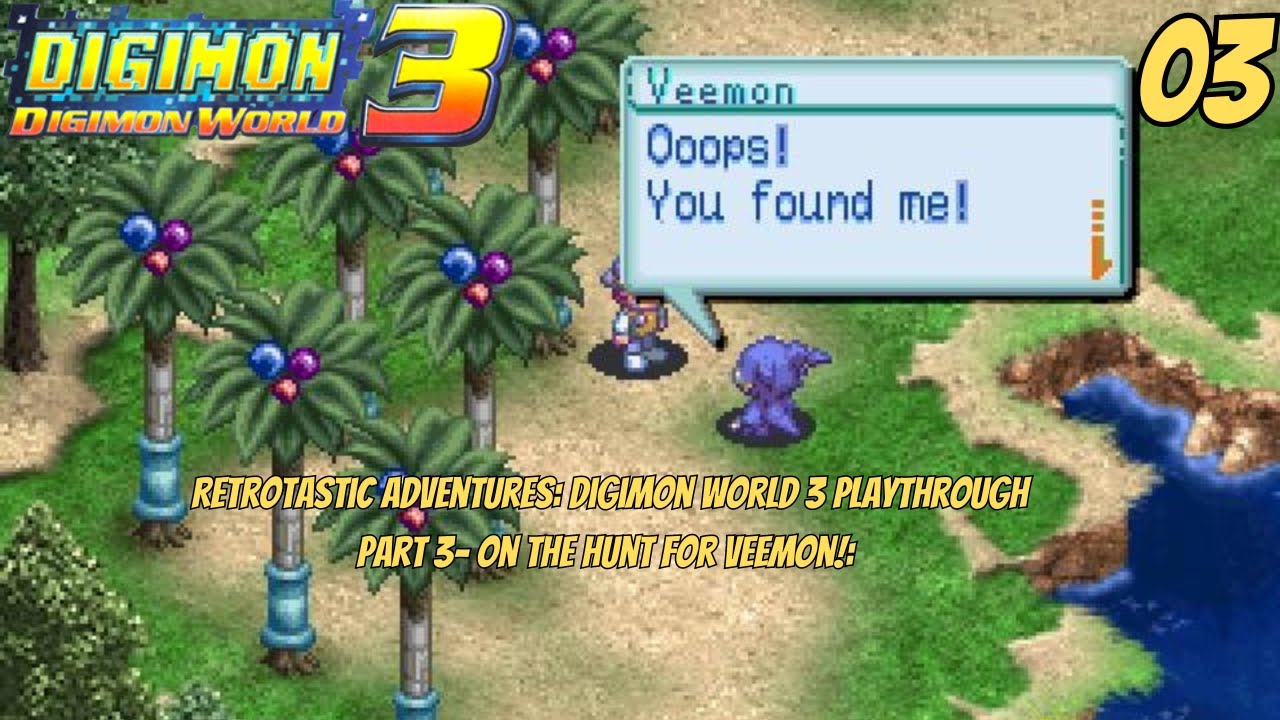 Retrotastic Adventures: Digimon World 3 Playthrough Part 3! On the Hunt ...