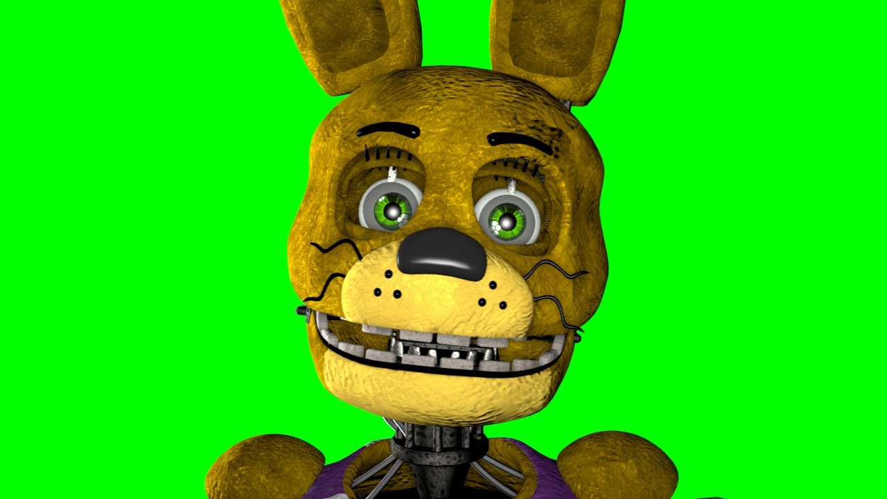 [FNAF/SFM].test. Spring Bonnie Jumpscare [Headphone Warning?] - YouTube