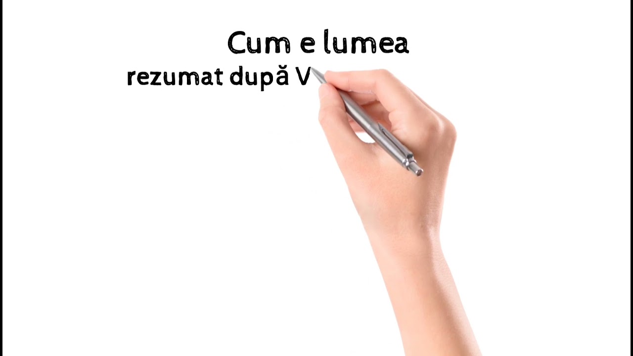 Cum e lumea - rezumat după Veronica Niculescu - YouTube