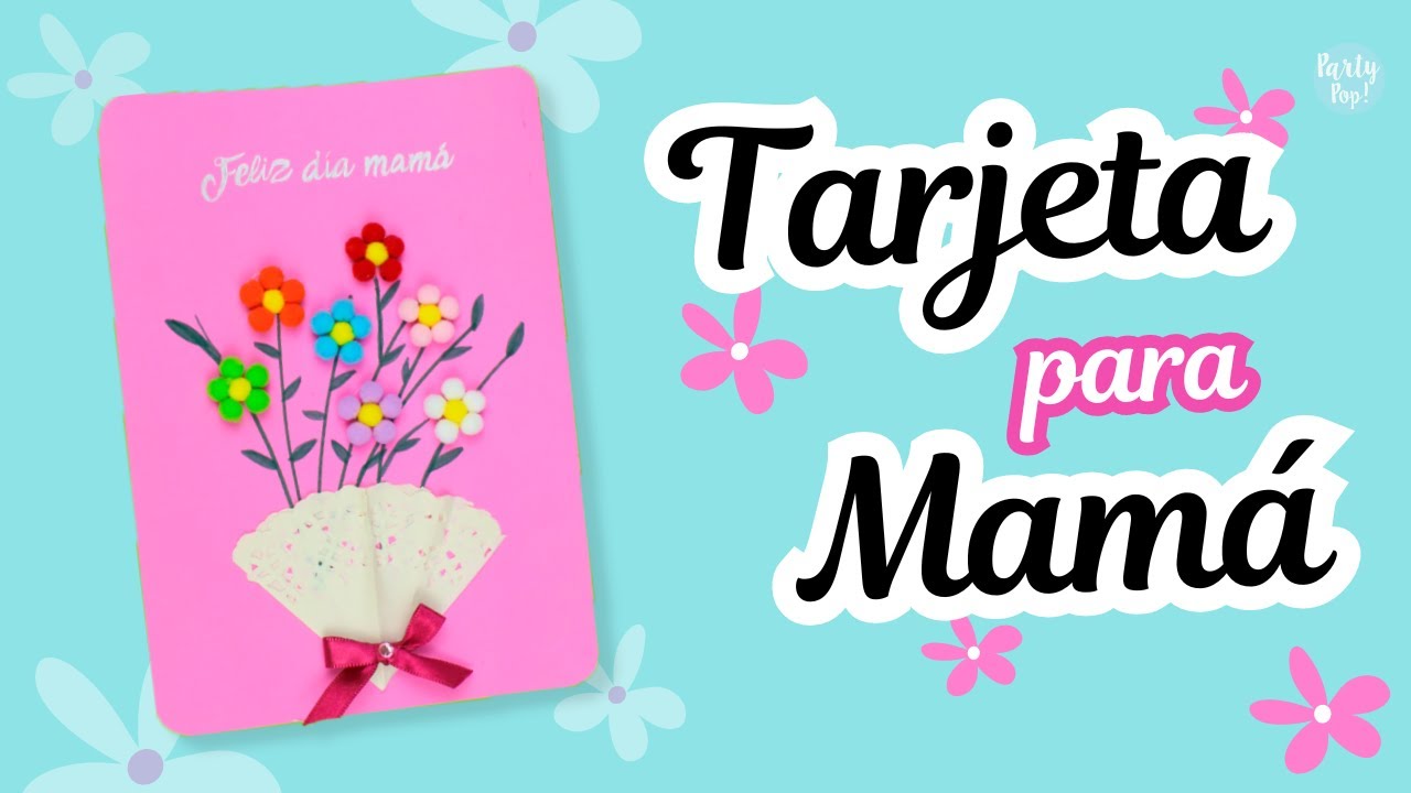 Cómo hacer una tarjeta hermosa para Mamá 🌷 👩‍👦 - Tarjeta DIY para Mamá ...