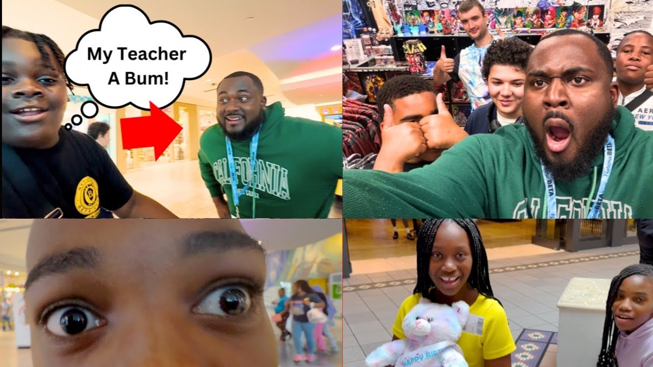 My Students Trolled Me In The Mall ! - YouTube