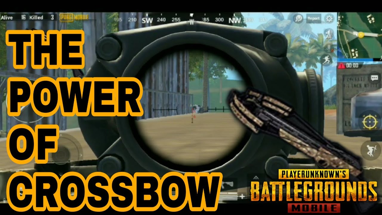 ONE SHOT ONE KILL (THE POWER OF CROSSBOW) - PUBG MOBILE - PUBG - YouTube