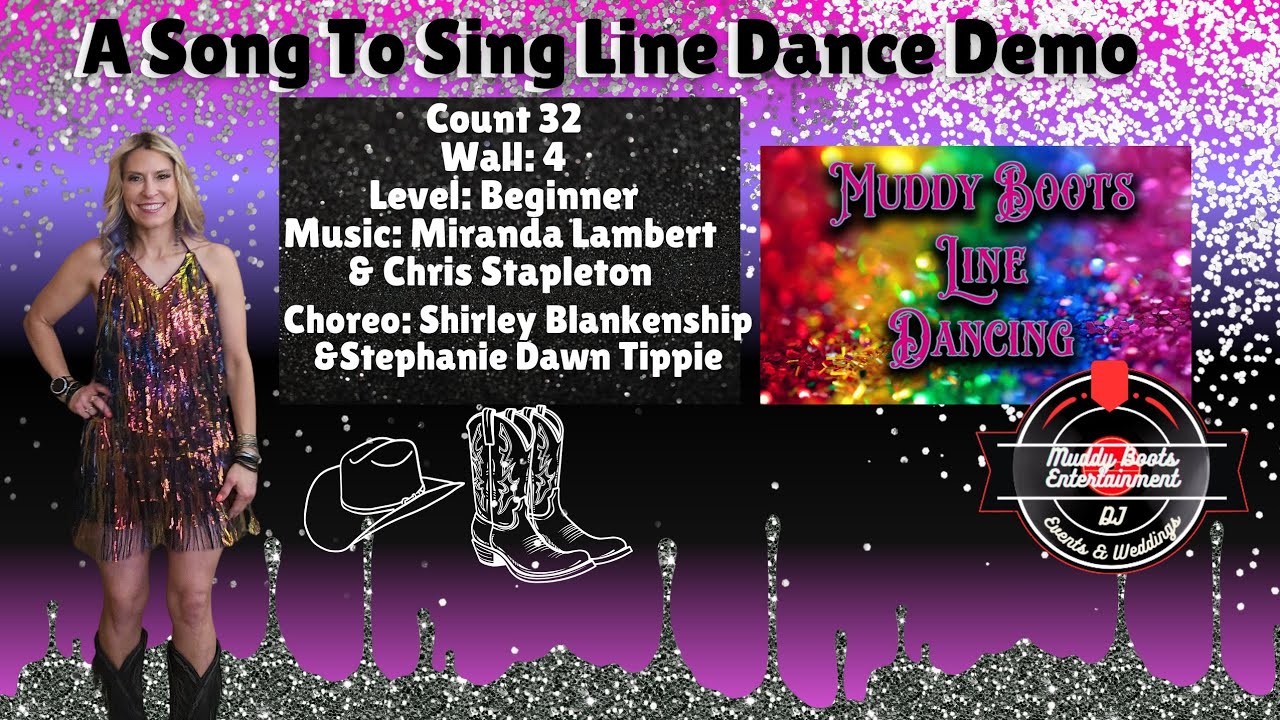 A Song To Sing Line Dance Demo - YouTube