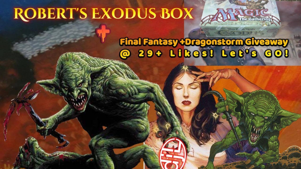 Robert's Exodus Box opening! + 29+ likes to Fire a Final Fantasy and a ...