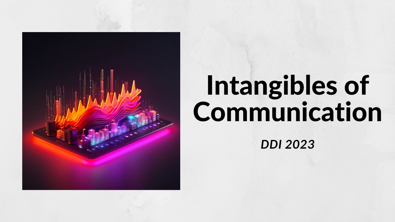 DDI 2023 - Intangibles of Communication - Trufanov - YouTube