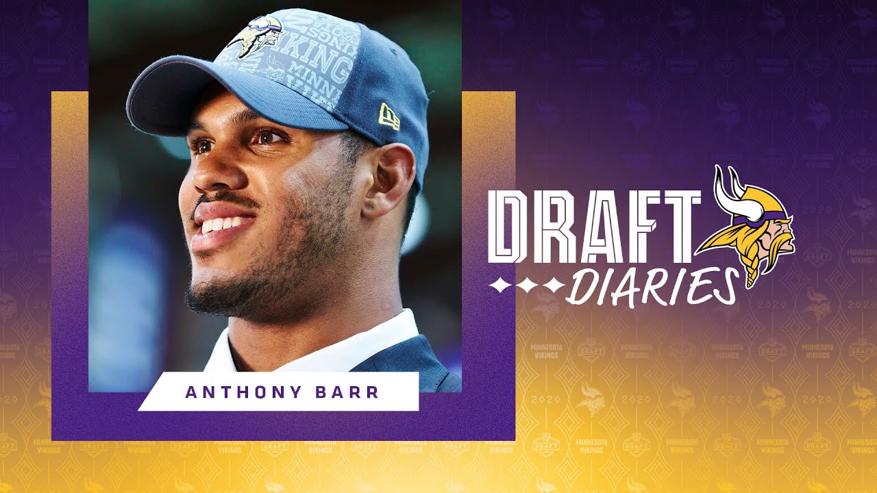 Draft Diaries: Anthony Barr | Minnesota Vikings - YouTube
