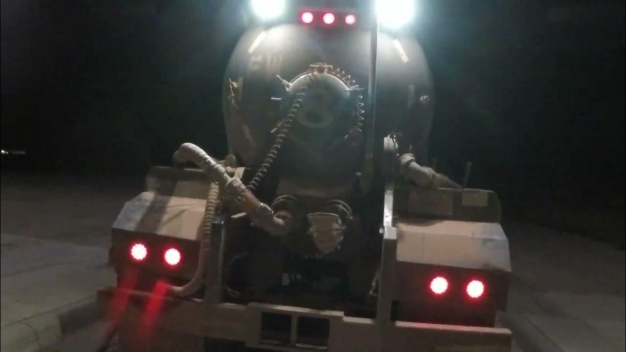 Oilfield Work/Pulling freshwater for Spud Rig - YouTube