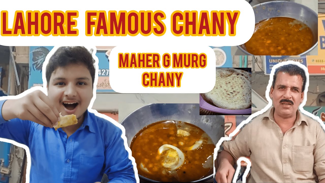 Lahore famous chany wala | meher g chany wala | testy Nan chany in ...