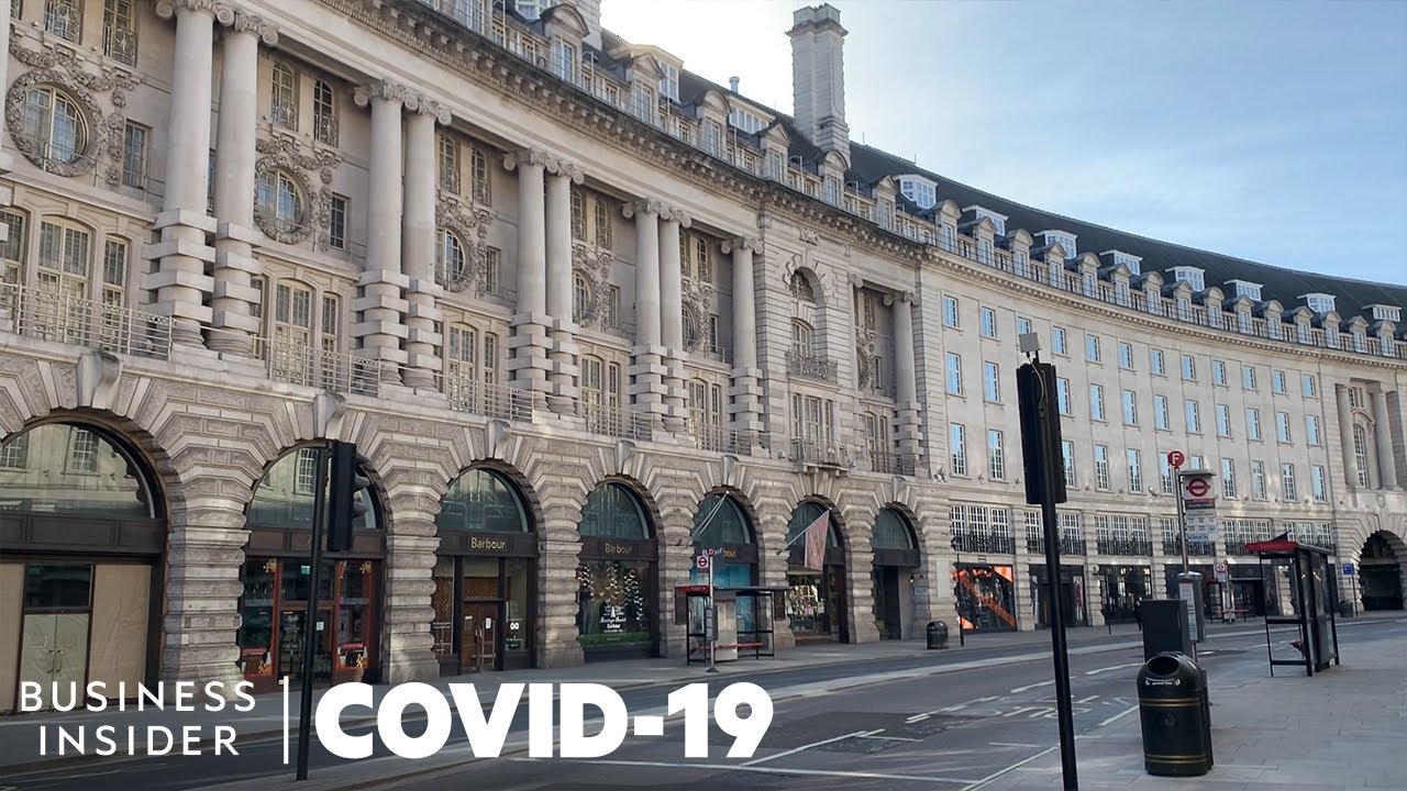 Inside London During COVID-19 Lockdown - YouTube
