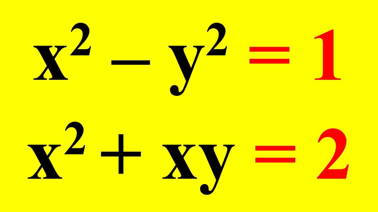 A Nice Math Olympiad Equation | Can You Solve This? - YouTube