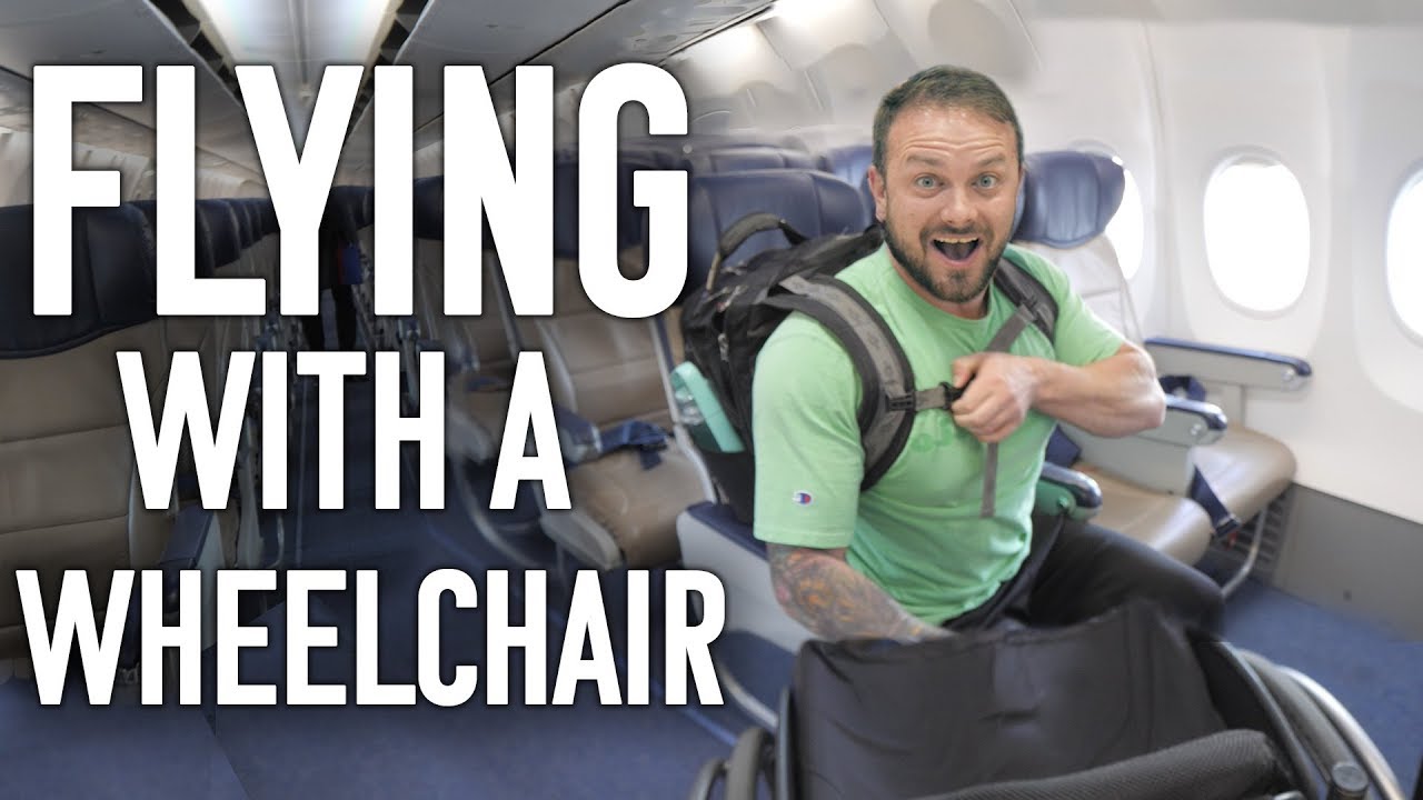 How To Fly Independently In a Wheelchair - My Top Tips and Tricks - YouTube