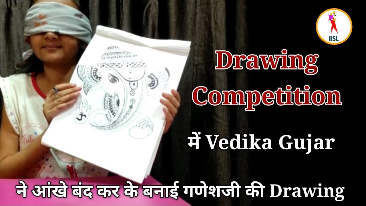 Aakhe band karke banai Shree Ganesh ki Drawing (Mid Brain Activation ...