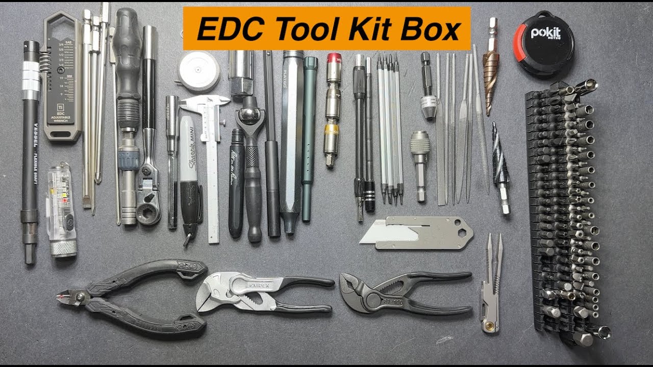 EDC Tool Kit Box - YouTube