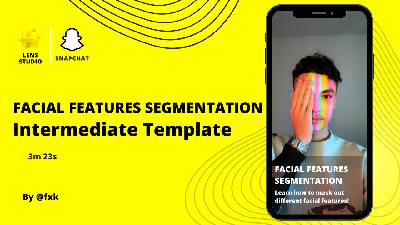Lens Studio: Facial Features Segmentation | Intermediate Template ...