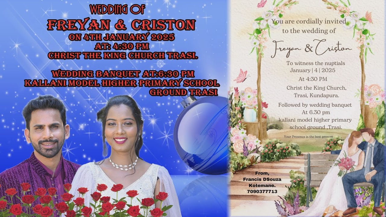 Wedding Ceremony of Freyan with Criston, on 4th January 2025, At ...