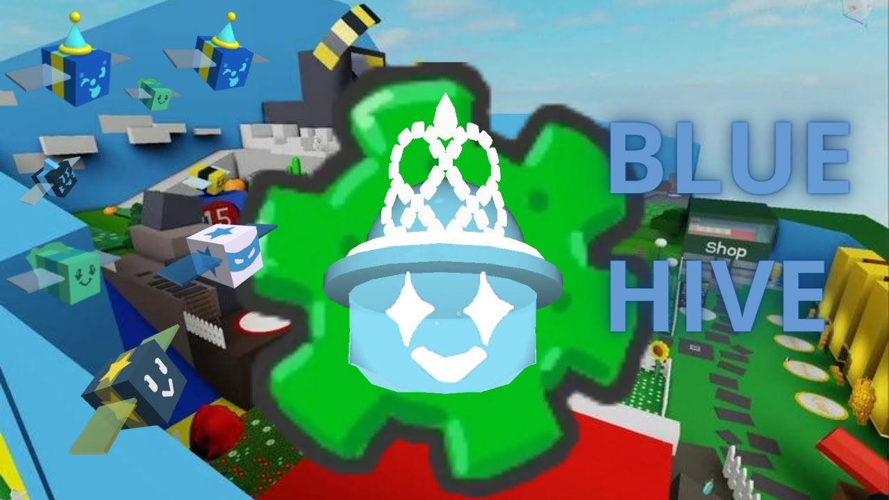 Robo Bear challenge as a blue hive BEE SWARM SIMULATOR - YouTube